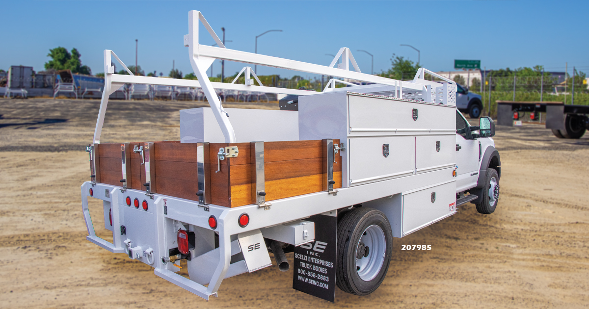 Contractor Bodies | Work Trucks | SCELZI Enterprises, Inc